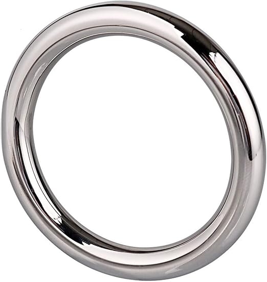 Amazon.com: Stainless Steel Penis Cock Rings Metal Ring Penis Loop ...