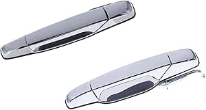 Amazon.com: APA Replacement Rear Outer Chrome Door Handle for 2007-2014 ...