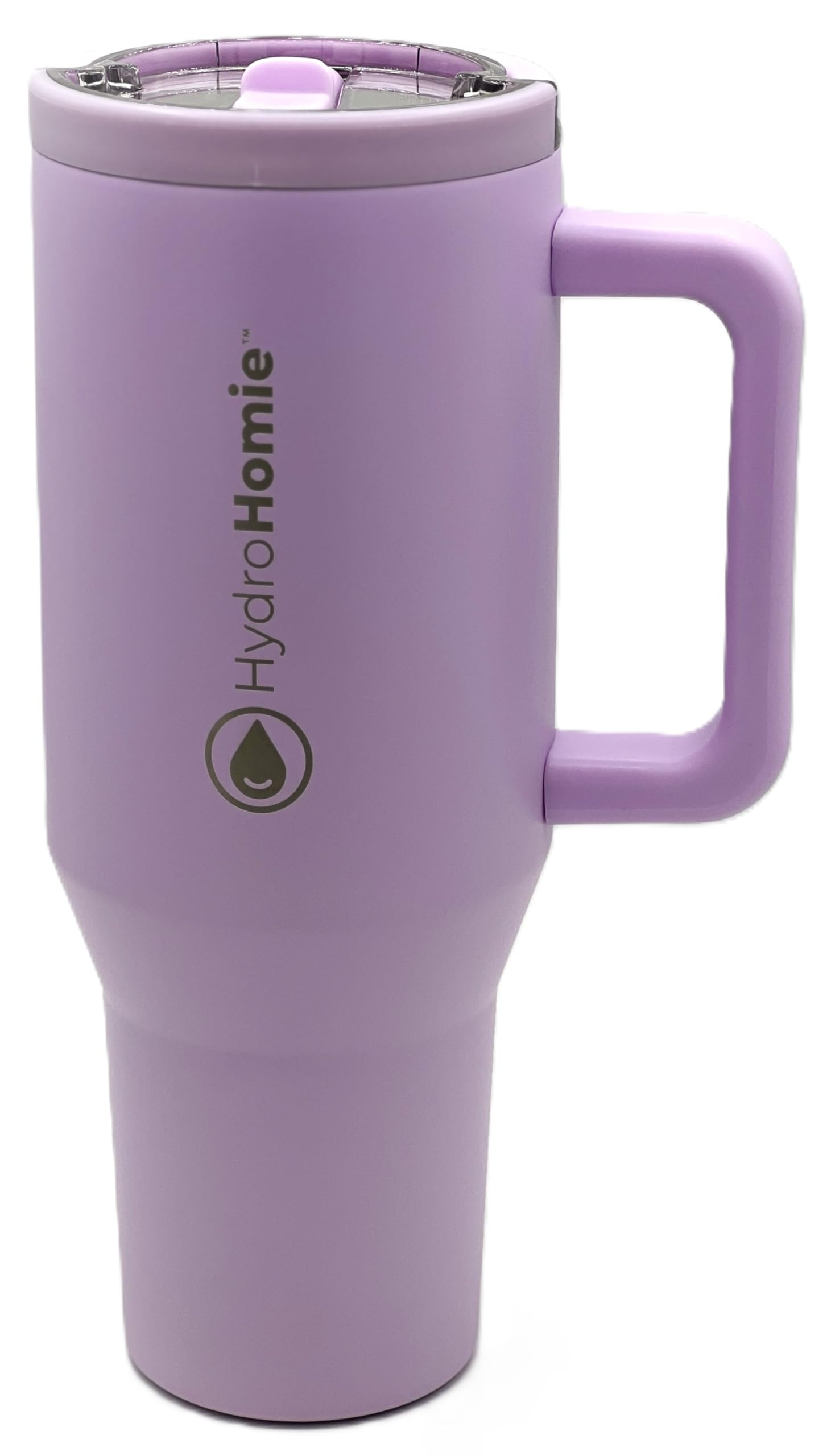 Amazon.com: HYDRO HOMIE The Nomad 40oz Tumbler with Flip Straw Lid and ...