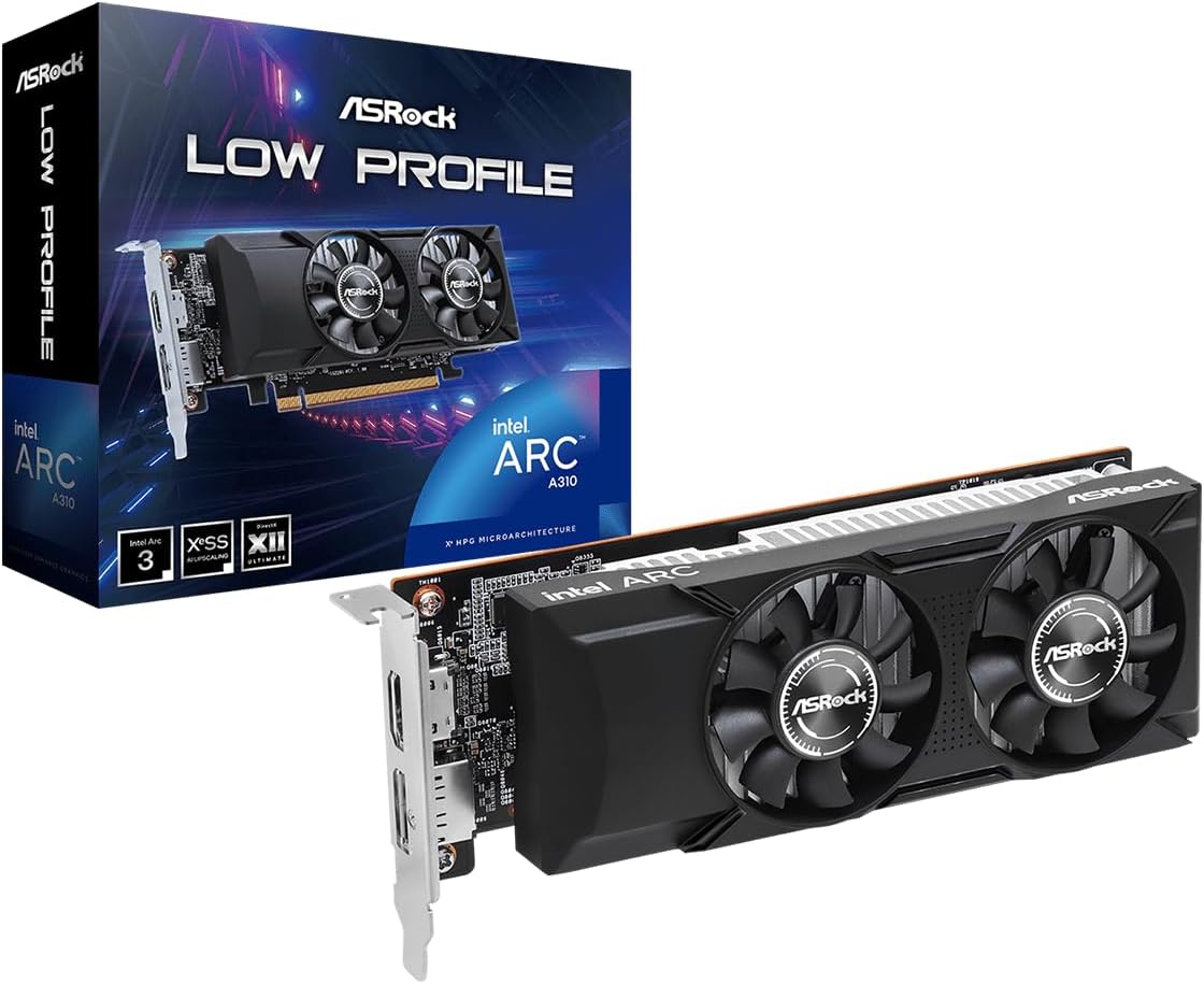 Intel Arc A310 Low Profile 4gb Graphics Card 2000 Mhz | Desertcart UAE