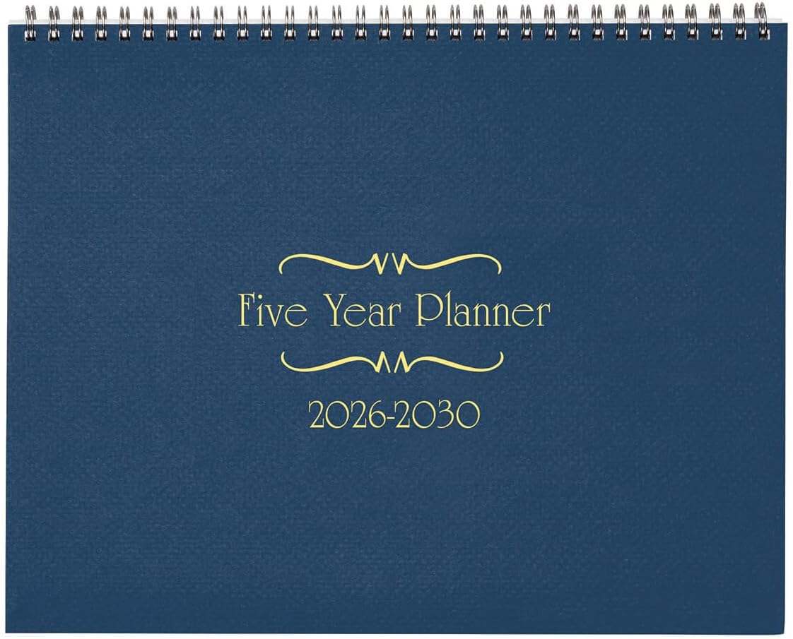 Amazon.com: Fox Valley Traders 5 Year Calendar Planner : Office Products
