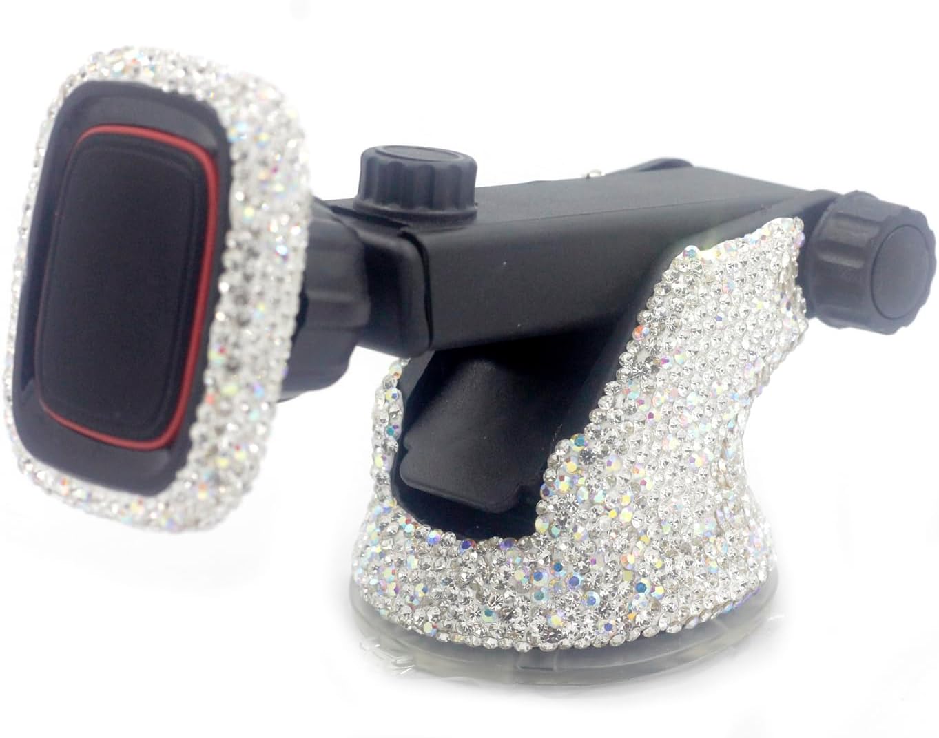 Amazon.com: Bestbling Bling Rhinestone Magnetic Car Phone Mount, Car ...