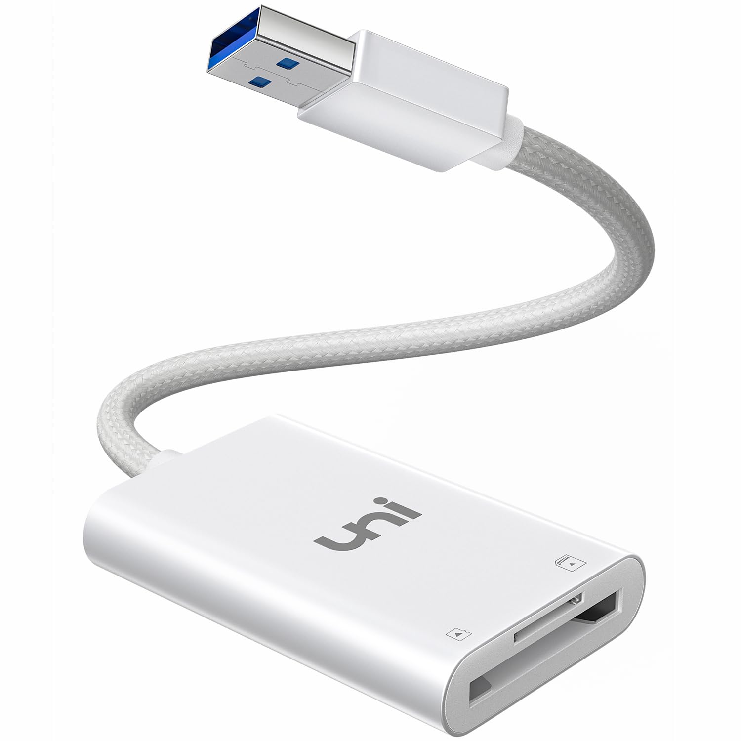 SD Card Reader, uni High-Speed USB 3.0 to Micro SD Card Adapter ...