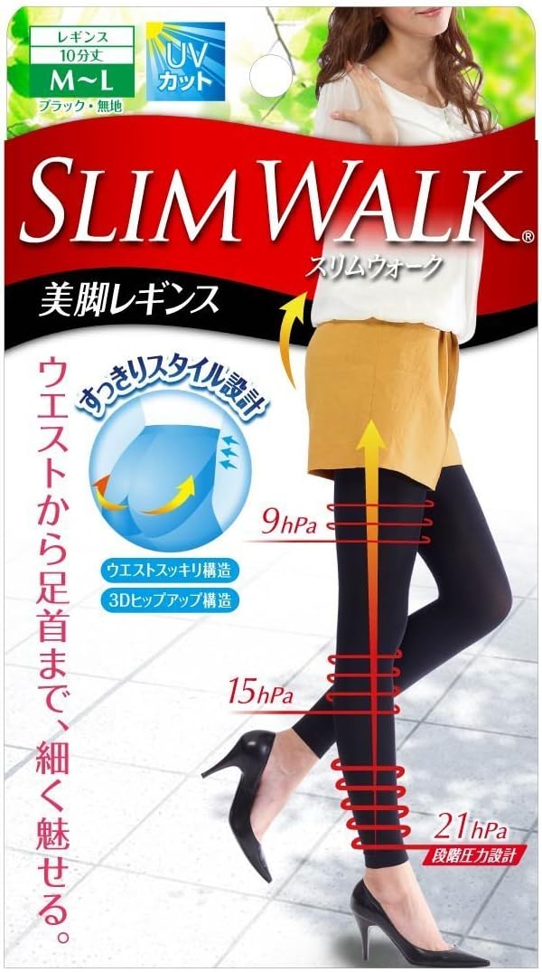 Slimwalk Japan Beauty Leggings Legs - M-L Size : Amazon.co.uk: Fashion