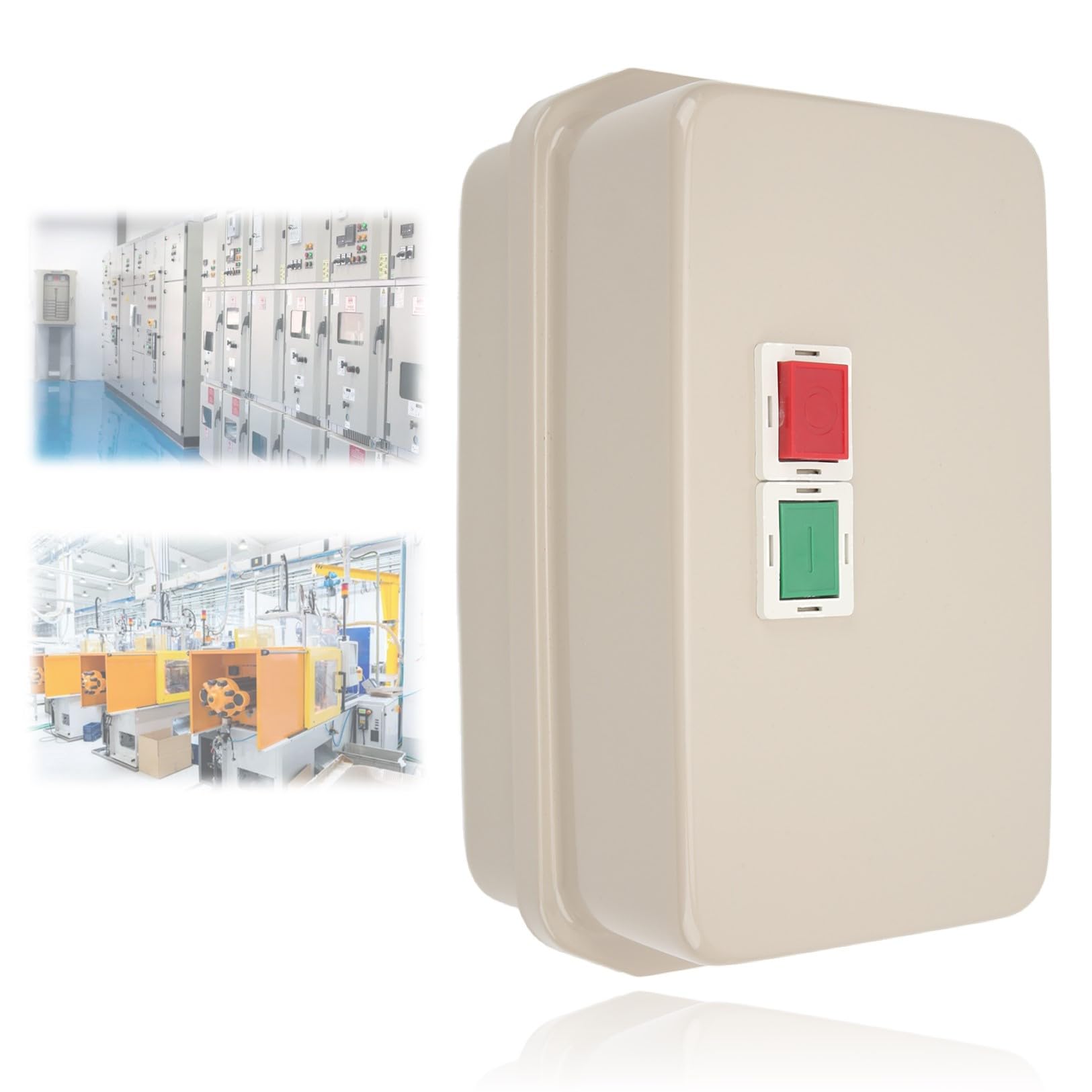 LE1D50M7 Magnetic Starter,1 Phase 220 230V 37A 3 Phase 380 400V 50A ...