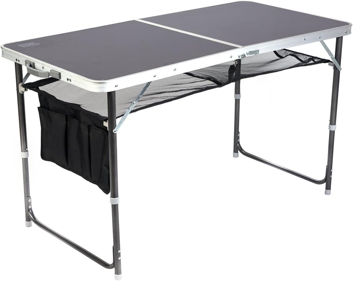 Amazon.com : Timber Ridge Foldable Table Portable Carry Case Adjustable ...
