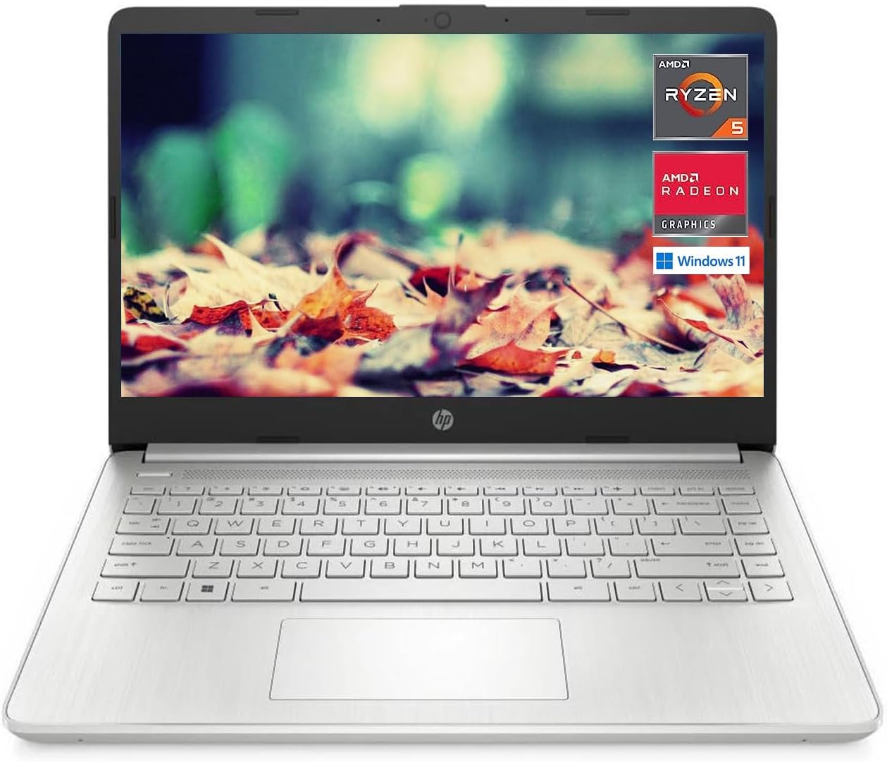 Amazon.com: HP 14 Laptop, 14-inch HD Display, AMD Ryzen 5 5500U, 16 GB ...