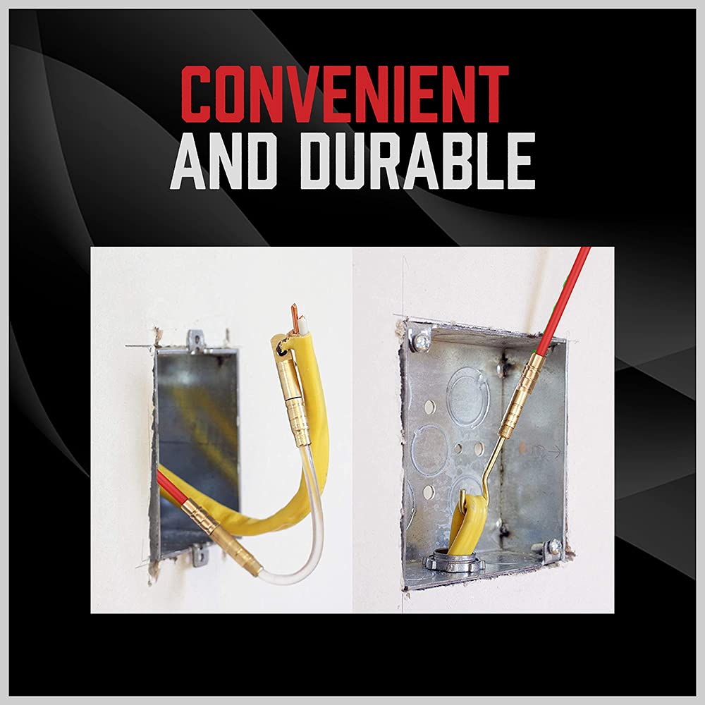 Snapklik.com : Electrical Fish Cable Wire Puller: 22.5ft Fiberglass ...