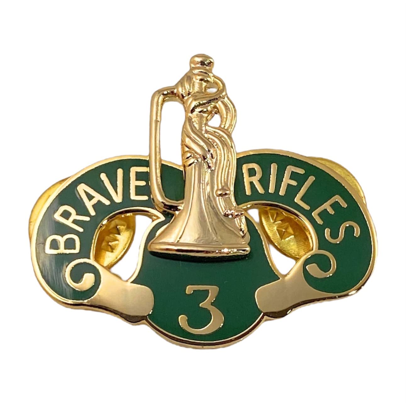 Amazon.com: US Army 3rd Cavalry Regiment Brave Rifles DUI Unit Crest ...