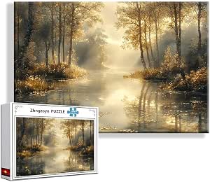 1000 Piece Jigsaw Puzzles for Adults Landscape Retro Jigsaw Puzzle ...