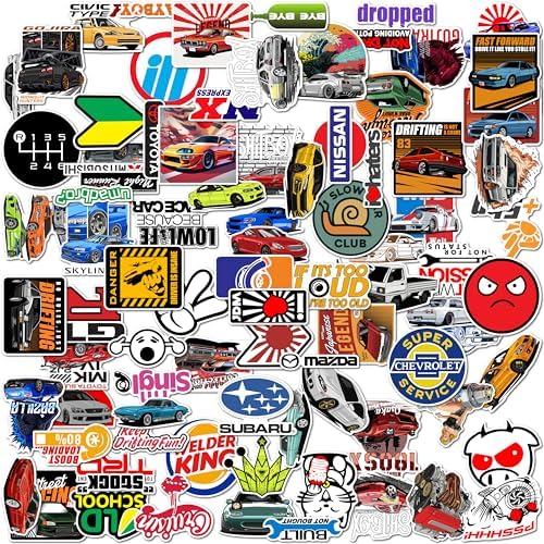 Lionston Kanji Japanese Racing Stickers for Bumper, Hood, Windows ...