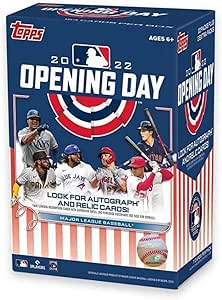 Amazon.com: 2022 Topps Opening Day Baseball Blaster Value Box - 154 ...
