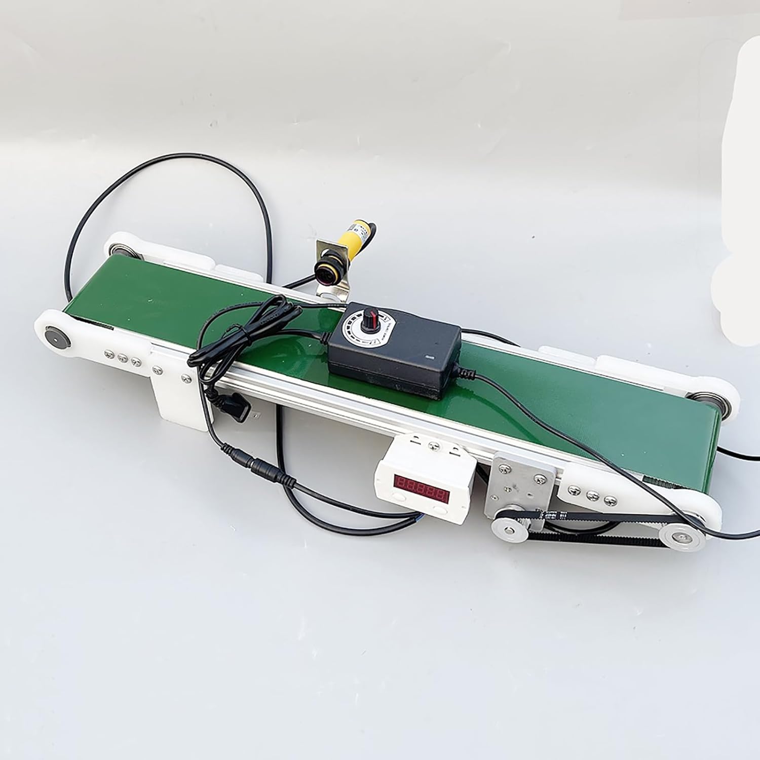 Amazon.com: Desktop Conveyor Belt, 10 * 50CM Small Conveyor Cargo Lane ...