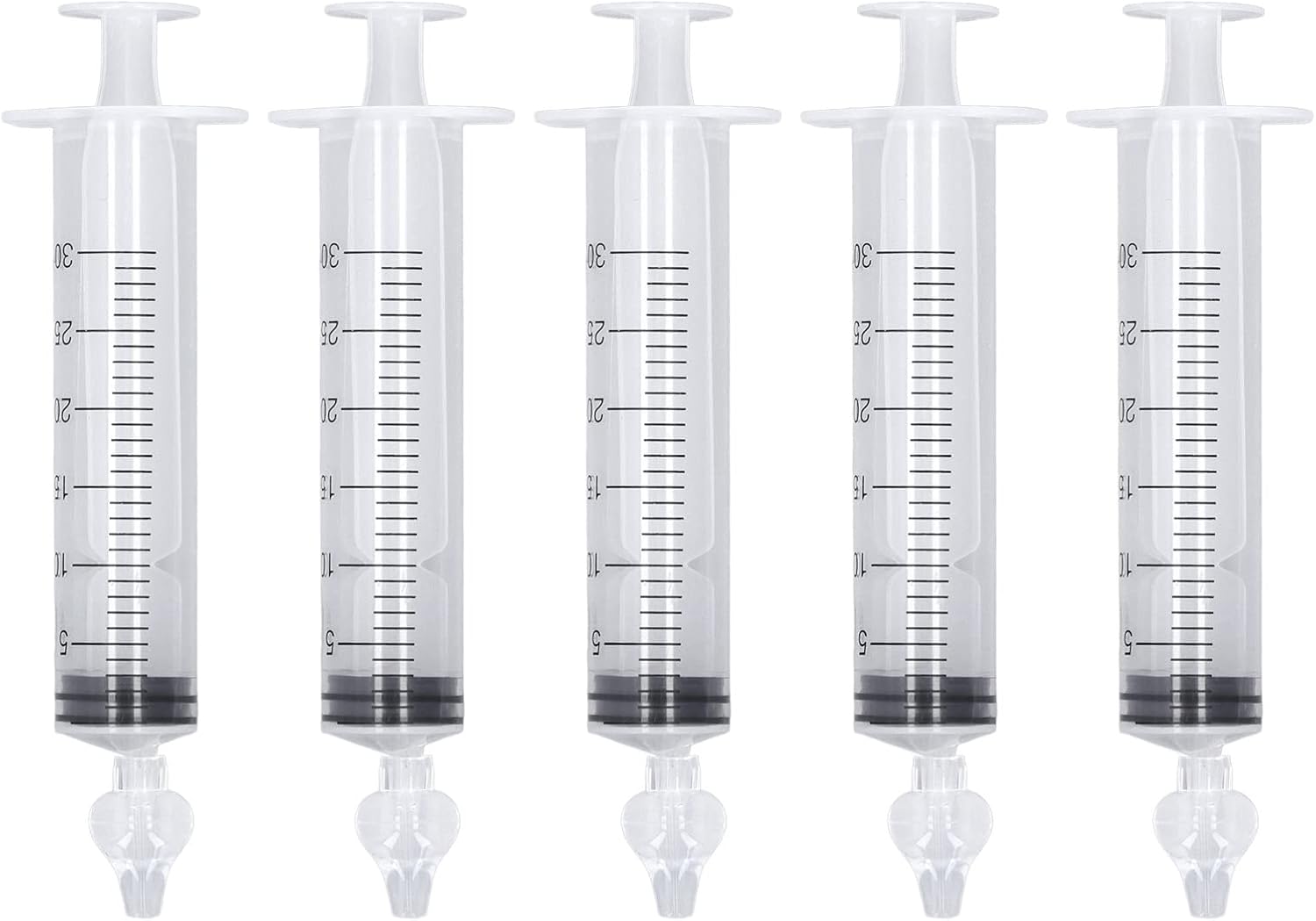 5Pcs Syringe Nasal Irrigator, 10ml/20ml/30ml/60ml Nasal Syringe for ...
