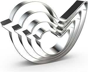 Bird Cookie Cutter Set - 5 inch, 4 inch, 3 inch, 2 inch - 4 Piece ...