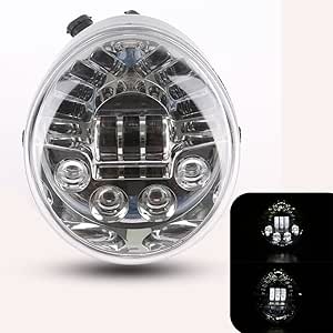 Amazon.com: KNUFL 60W Motorcycle Led Lights for VROD Motorcycle LED ...