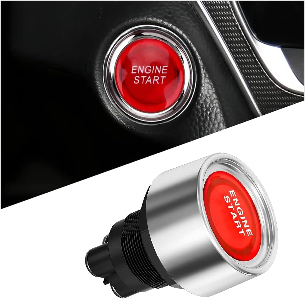 Amazon.com: zipelo Car Start Engine Button Stater, 12V DC Push Start ...