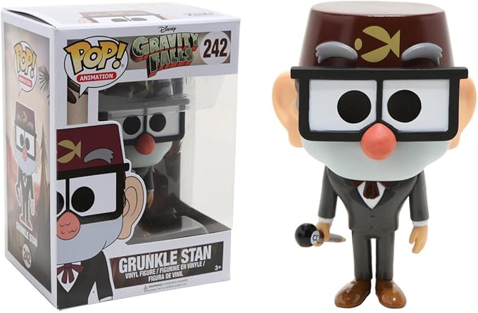 Amazon.com: Funko POP Disney Gravity Falls Grunkle Stan Action Figure ...