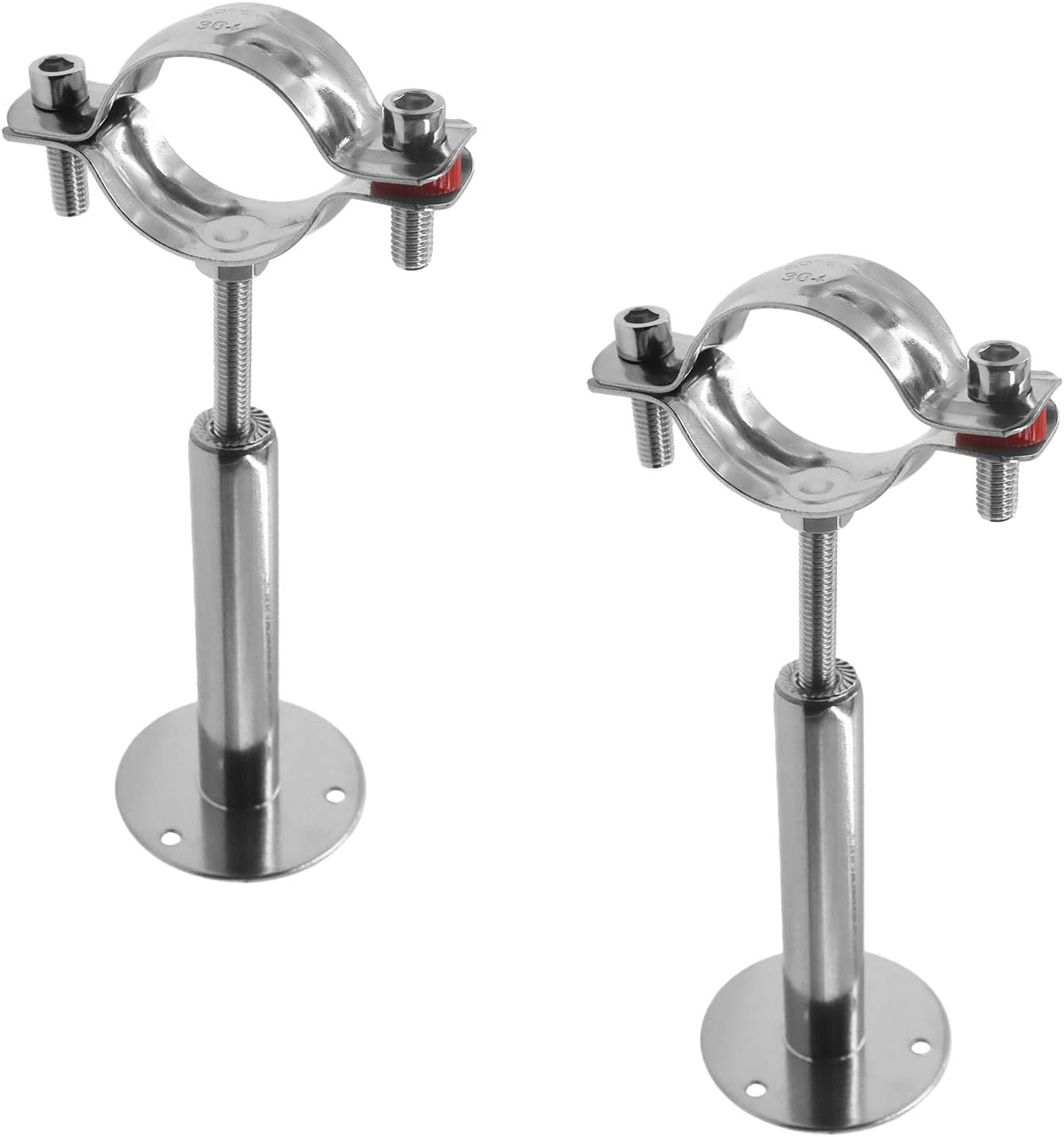 Wall Mount Pipe Supports,Ceiling Mount Pipe Strap Clamp,TTZEZE 304 ...