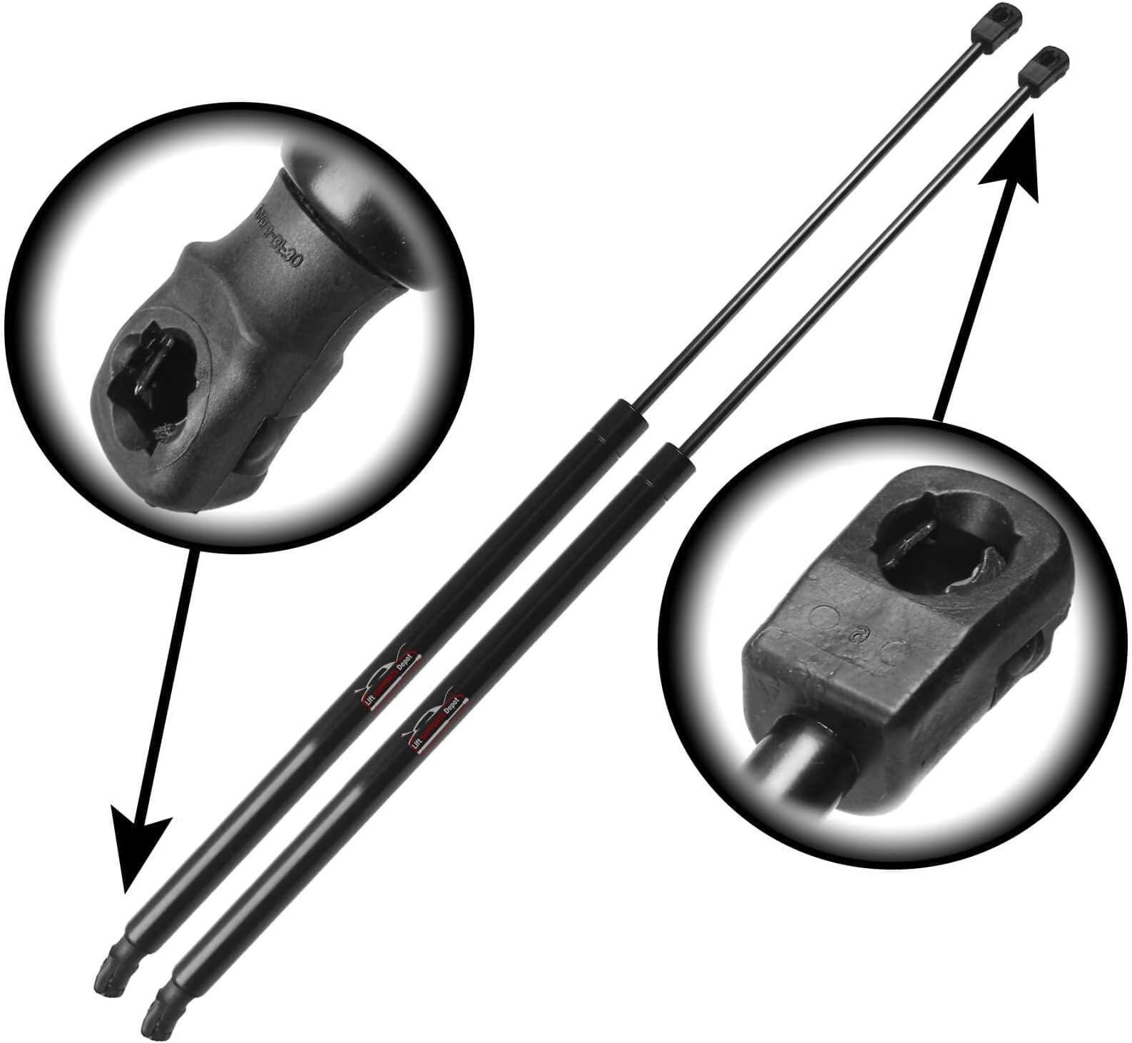 Amazon.com: Lift Supports Depot Qty (2) Compatible With Nissan Versa ...