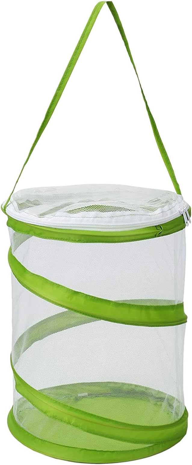 SYFUNLV Schmetterling Habitat Käfig,Faltbare Schutz Käfig ...