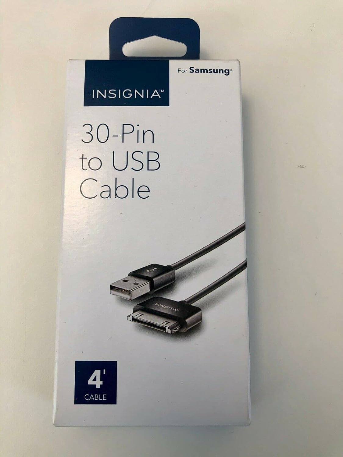 Amazon.com: Insignia - 4ft 30-pin Charge-and-sync Cable : Electronics