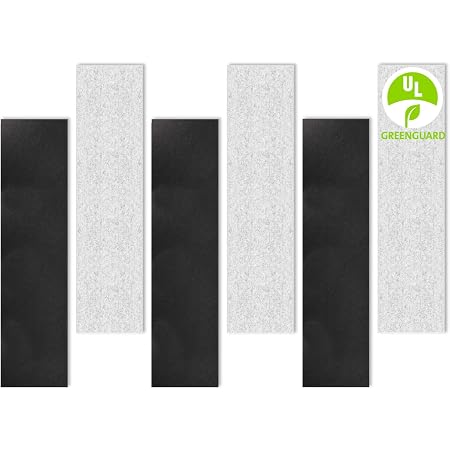 Amazon.com: 18 Pack White Acoustic Panels 12"X12"X 0.4"Soundproof Wall ...
