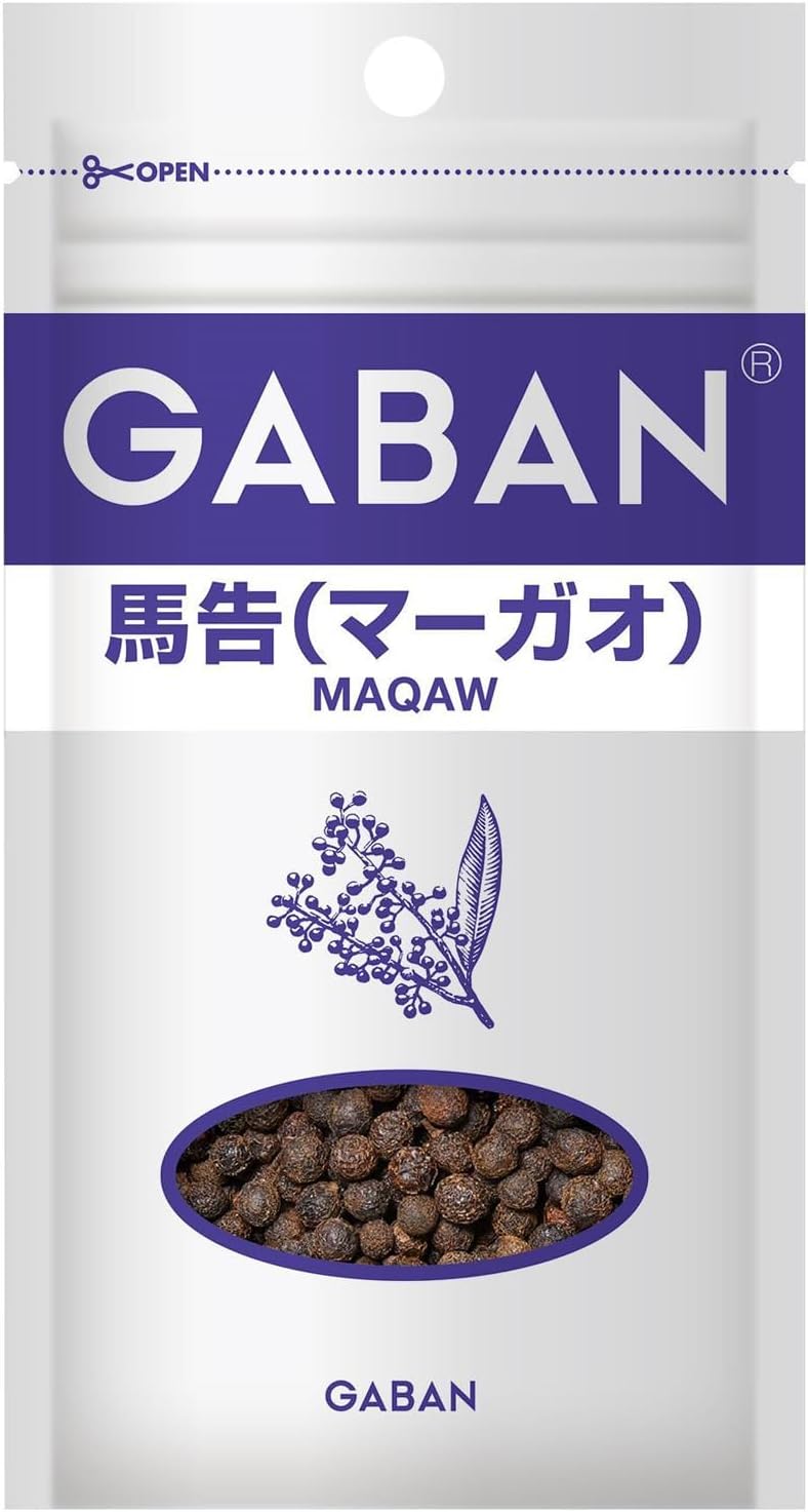Amazon | ハウス GABAN(ギャバン)GABAN 馬告(マーガオ) ホール 袋 3g ×5個 [香りのよいスパイスシリーズを是非、ご家庭で!チキンソテー スープ 水餃子 アイス ...