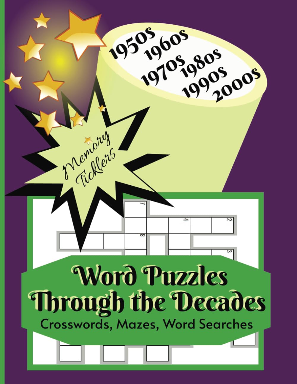 Amazon.com: Word Puzzles Through the Decades: Crosswords, Mazes, Word ...