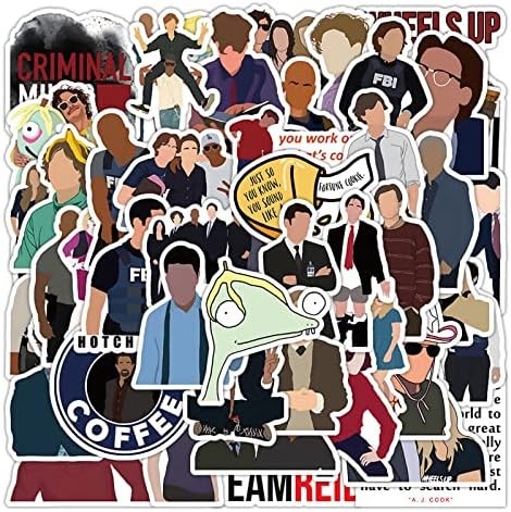 Amazon.com: Criminal Minds Stickers 50PCS TV Series Stickers Variety ...