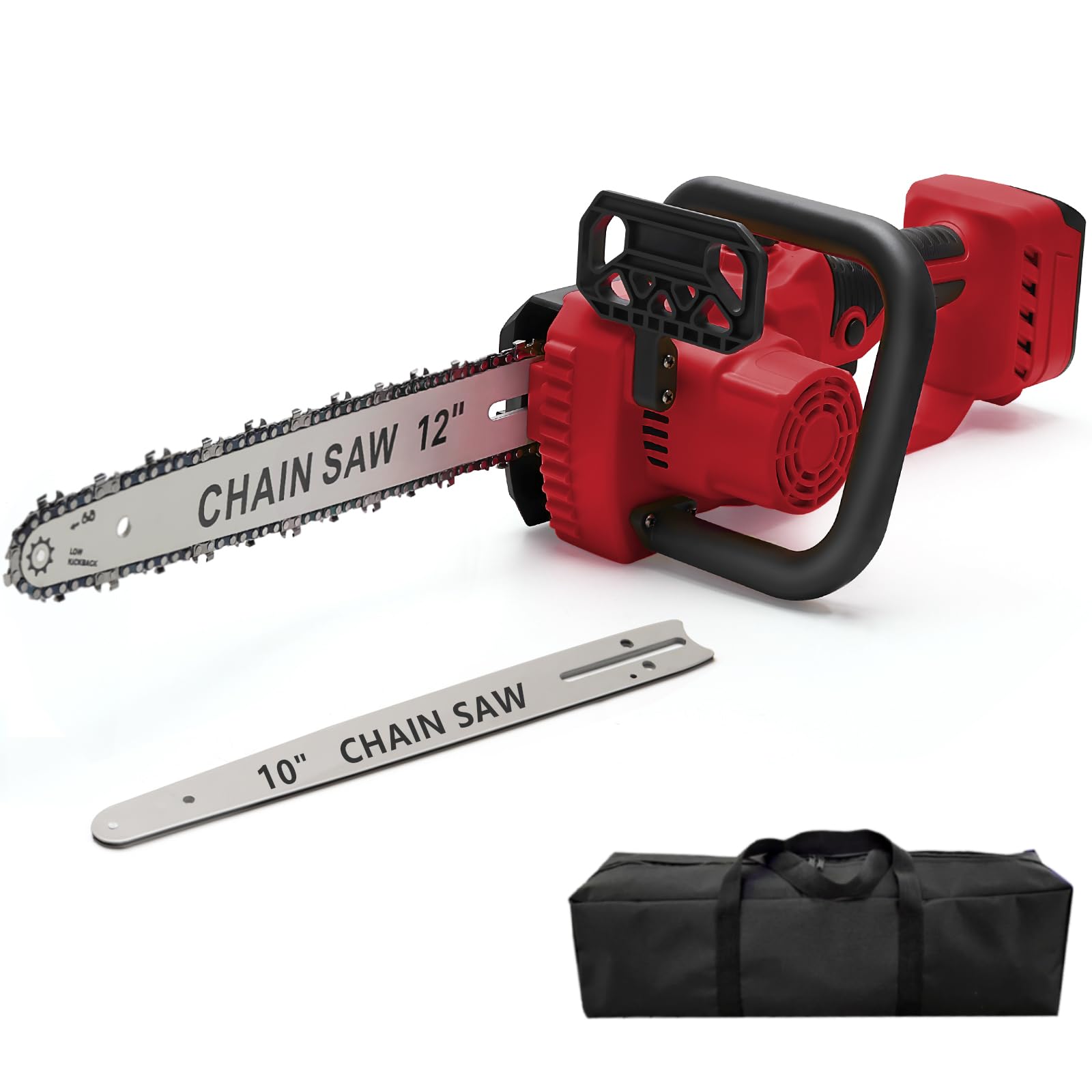 Amazon.com: Mini Chainsaw Cordless for Milwaukee 18V Battery, Brushless ...