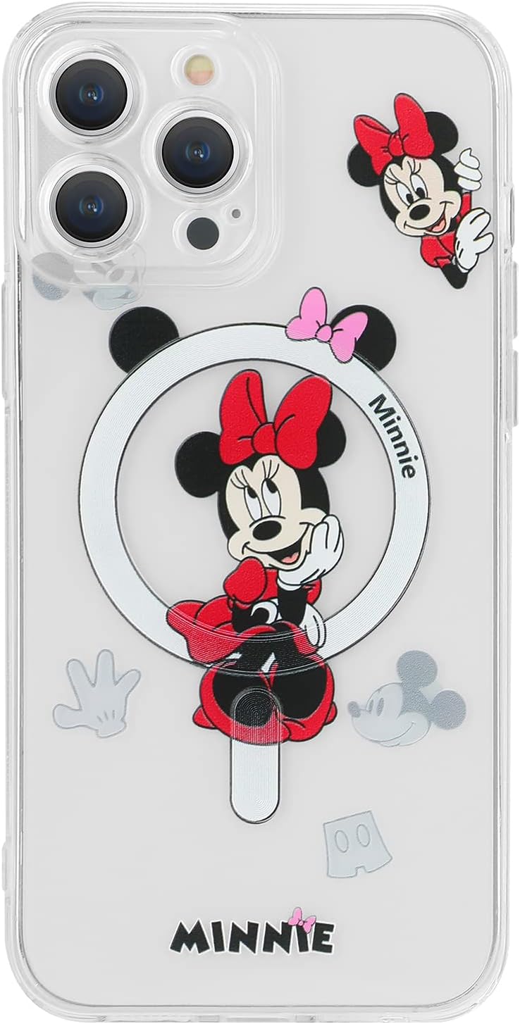 Amazon.com: FILOYA Magnetic for iPhone 14 Pro Max Case, Cute Minnie ...