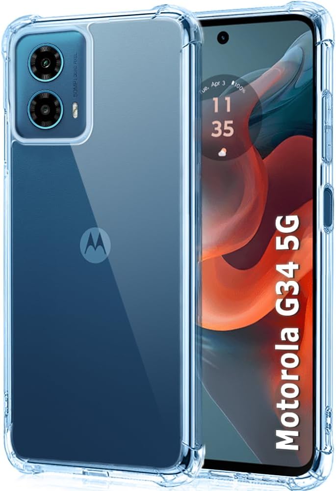 TheGiftKart Transparent Crystal Clear Back Cover Case for Motorola Moto ...
