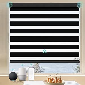 Amazon.com: MING CHEN Motorized Blinds with Remote,Built-in Rechargeable Smart Blinds, Custom ...