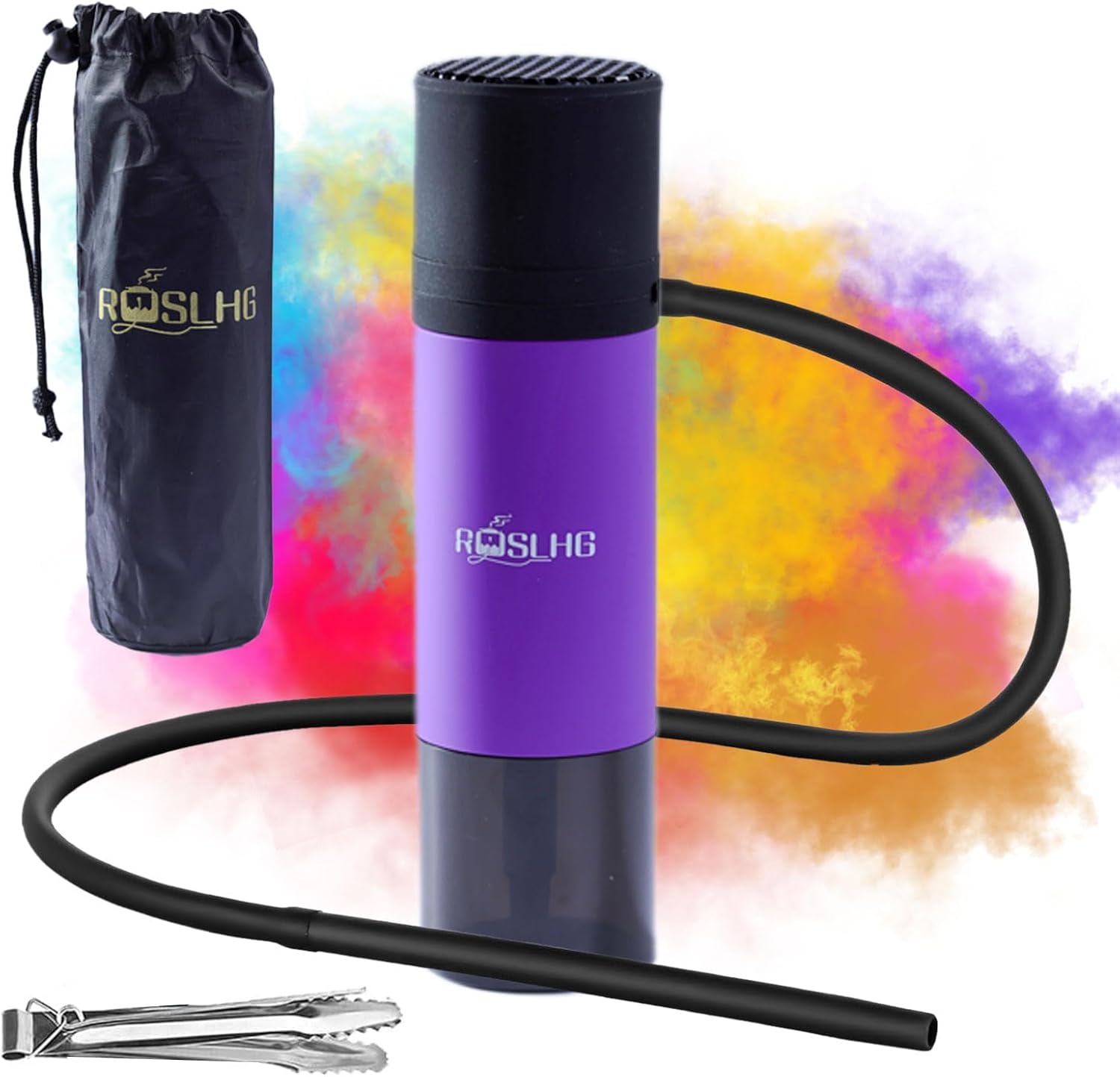 Amazon.com: ROSLHG Portable Car Hookah Set Portable Purple Cup for ...