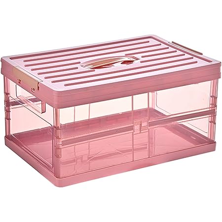 Amazon.com - Apsan Collapsible Storage Bins with Lids for organizing ...