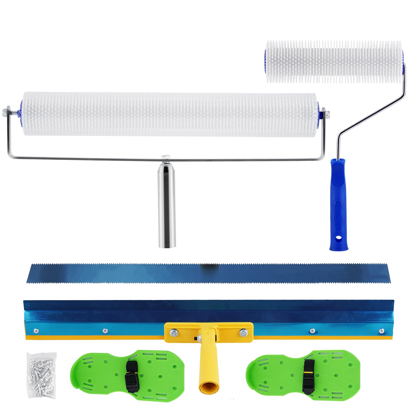 Trumego Self-levelling Cement Tool Kit, Self Leveling Concrete Tool Kit ...