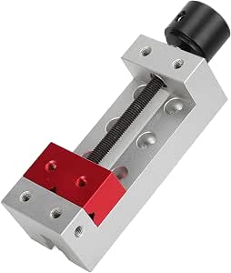 gernie Miniature Bench Vice for Table, Small Router Clamp, Aluminum ...