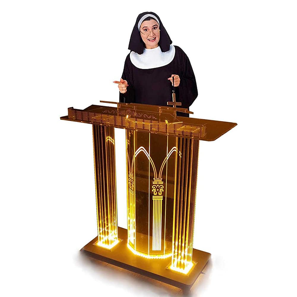 Buy Acrylic Podium, Podium LED Floor Standing with 850 * 400 * 1116Mmd ...