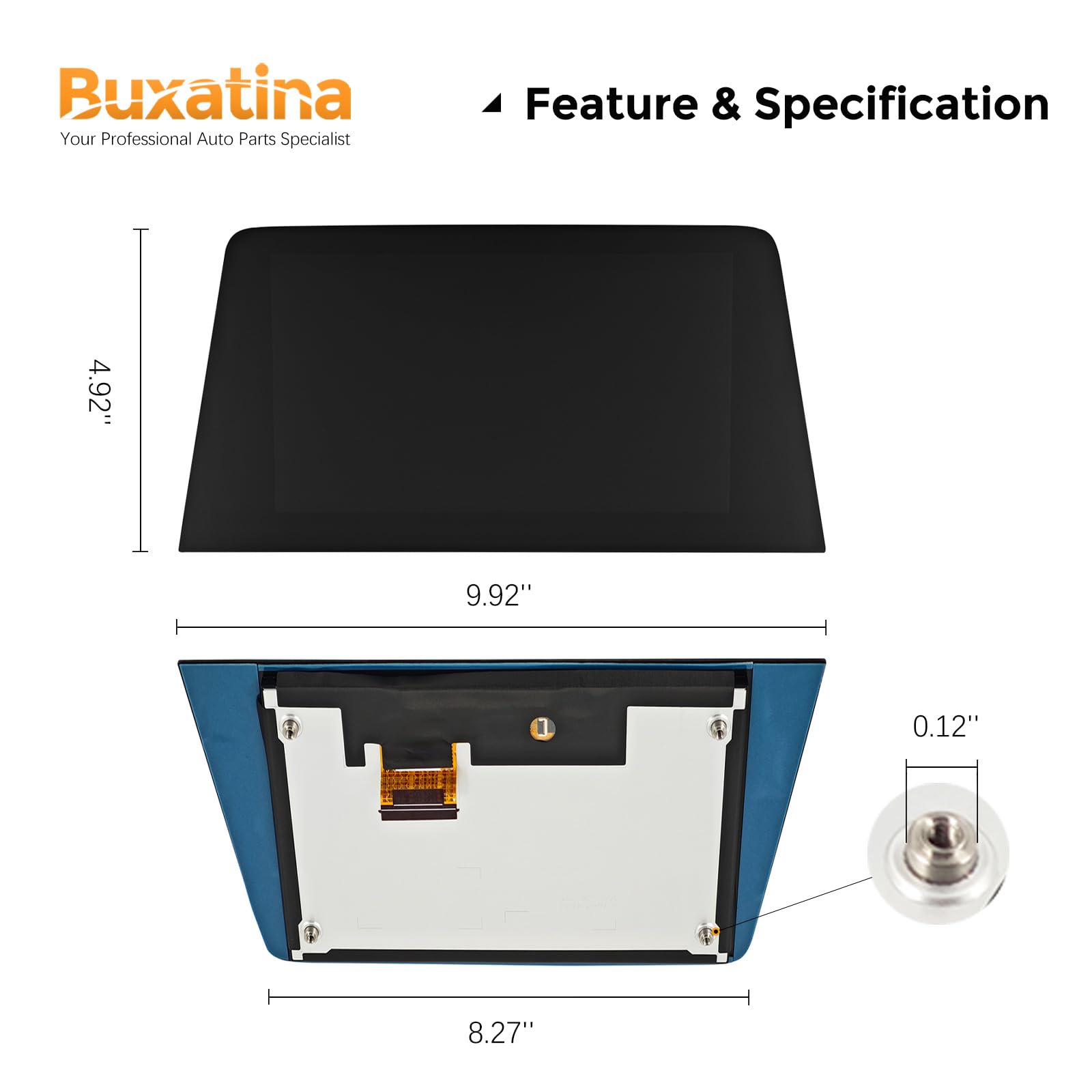 Touch Screen Repair 8 Inch Display For Kia Forte 2019-2021 ...