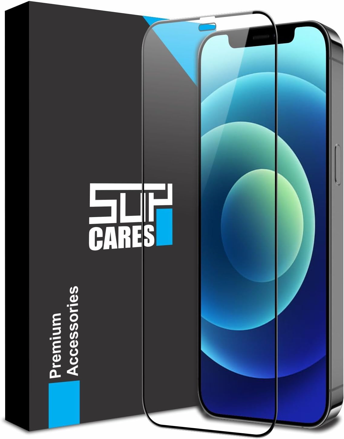 Spigen Alignmaster Tempered Glass Screen Guard For Iphone 12 and For ...