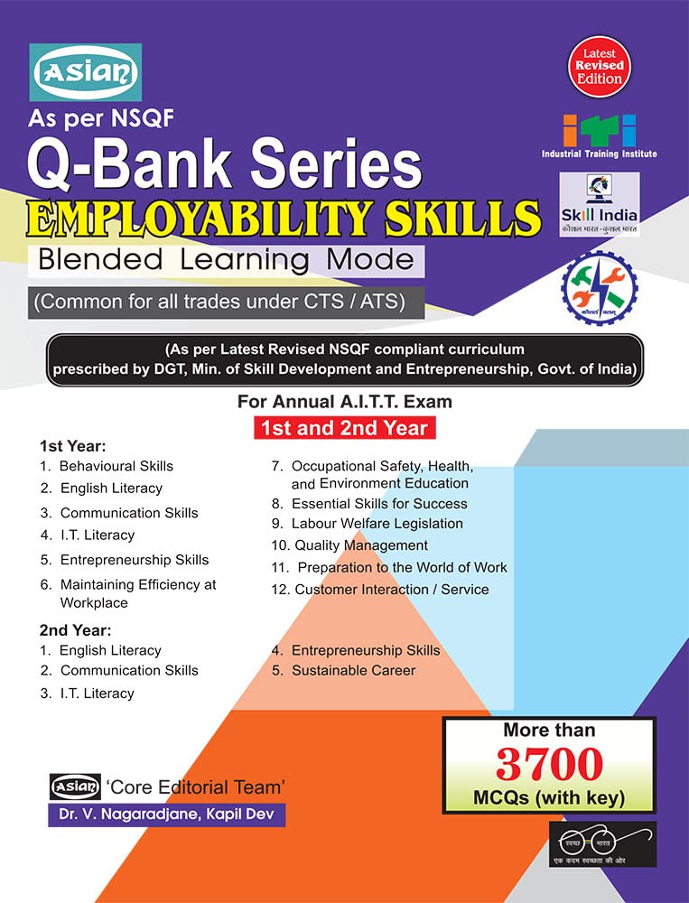 Employability Skills Q-Bank (Blended NSQF 1st & 2nd Year): Asian Core ...