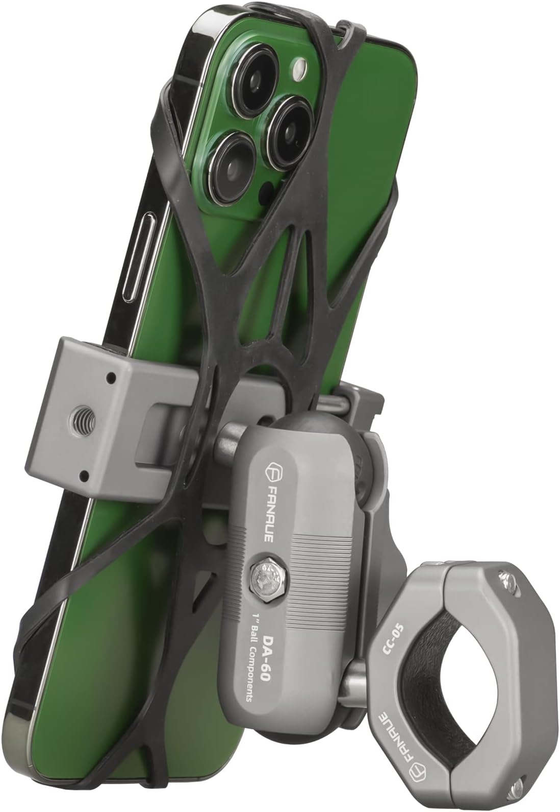 Amazon.com: FANAUE Motorcycle Phone Mount for Handlebars - U-Bolt Base ...