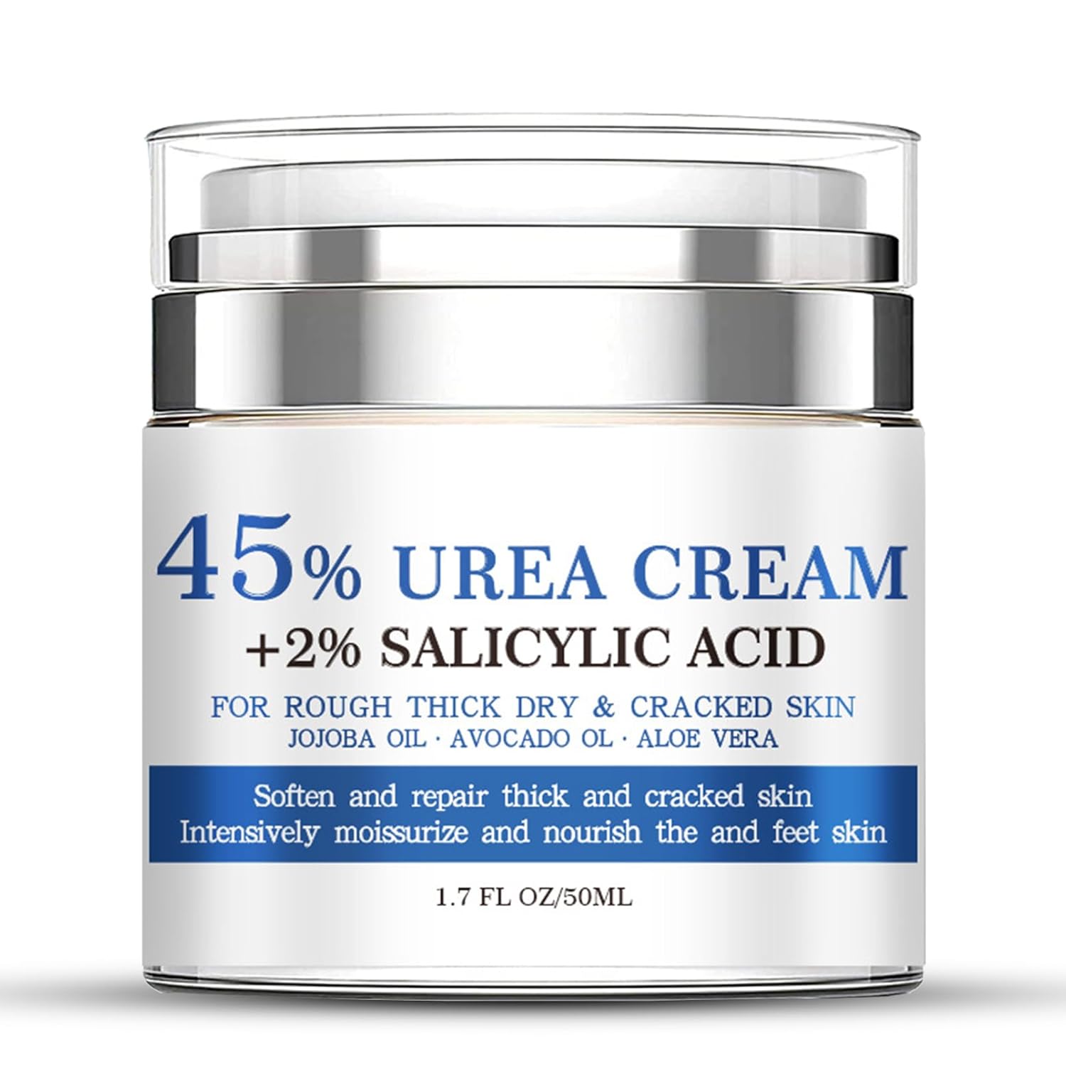 Amazon.com : Urea Cream 45% Plus Salicylic Acid 2%, Urea Cream for Feet ...