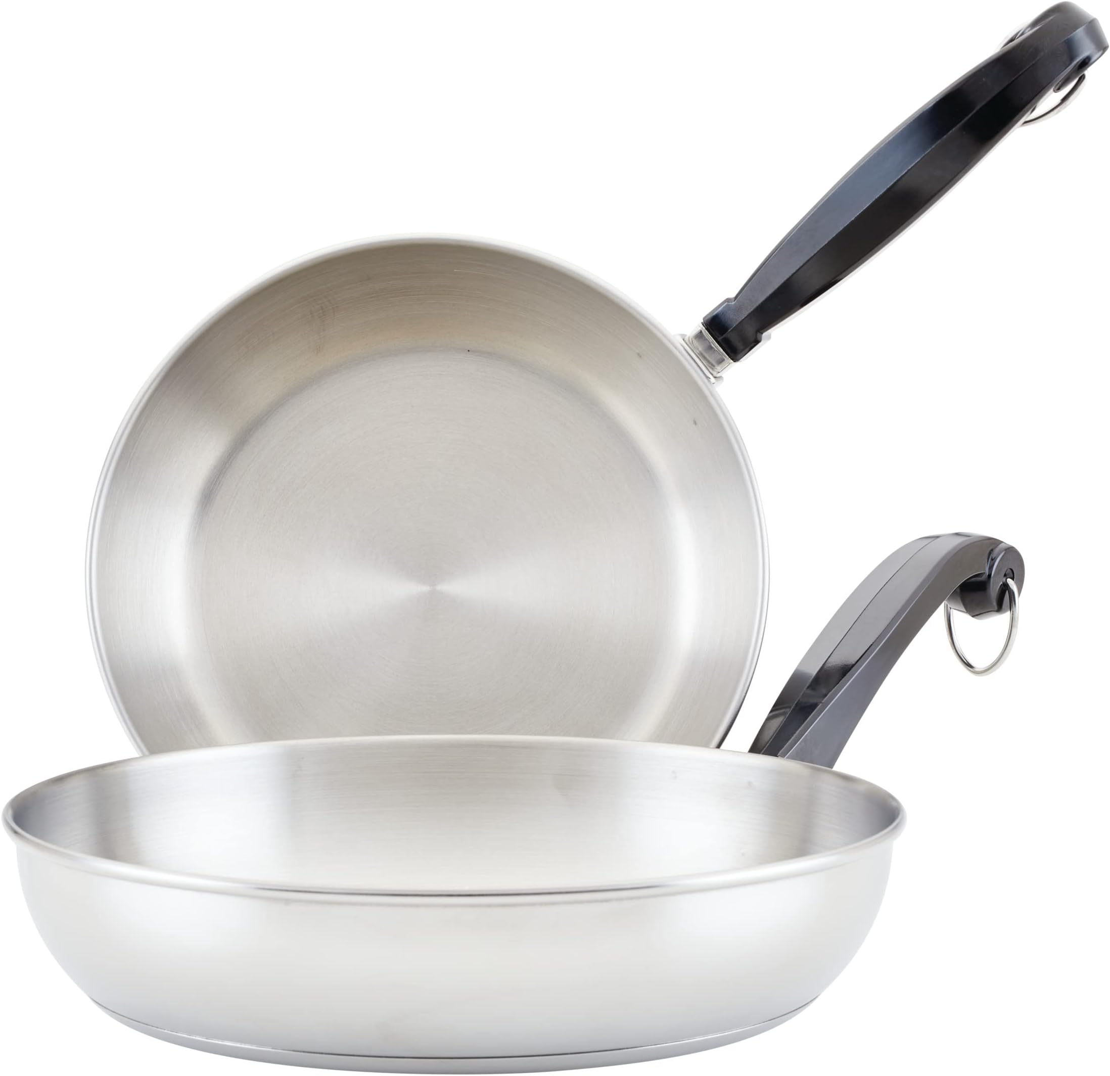 Farberware Classic Stainless Steel Frying Pan Set/Fry Pan Set/Stainless ...