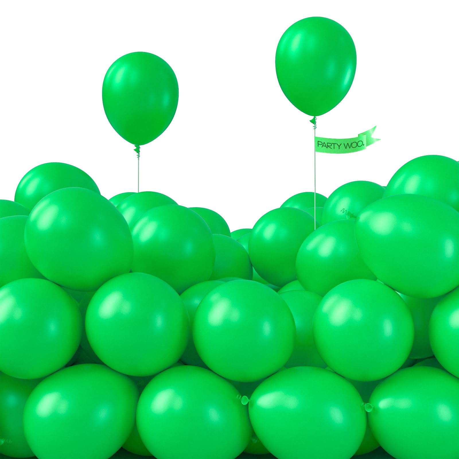 Snapklik.com : Green Balloons 50pcs 5 Inch Green Latex Helium Balloons ...