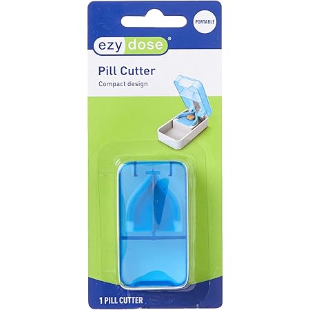 Amazon.com: Ezy Dose Pill Cutter and Splitter with Storage, Cuts Pills ...