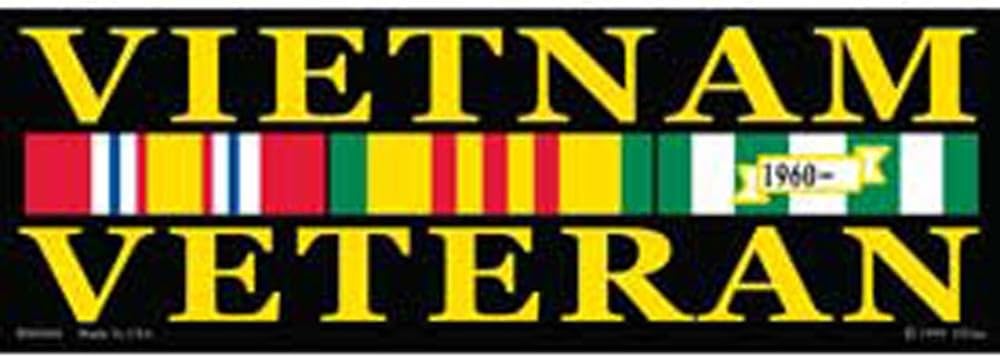 Amazon.com - Vietnam War Veteran Service Ribbon Large Decal/Bumper Sticker