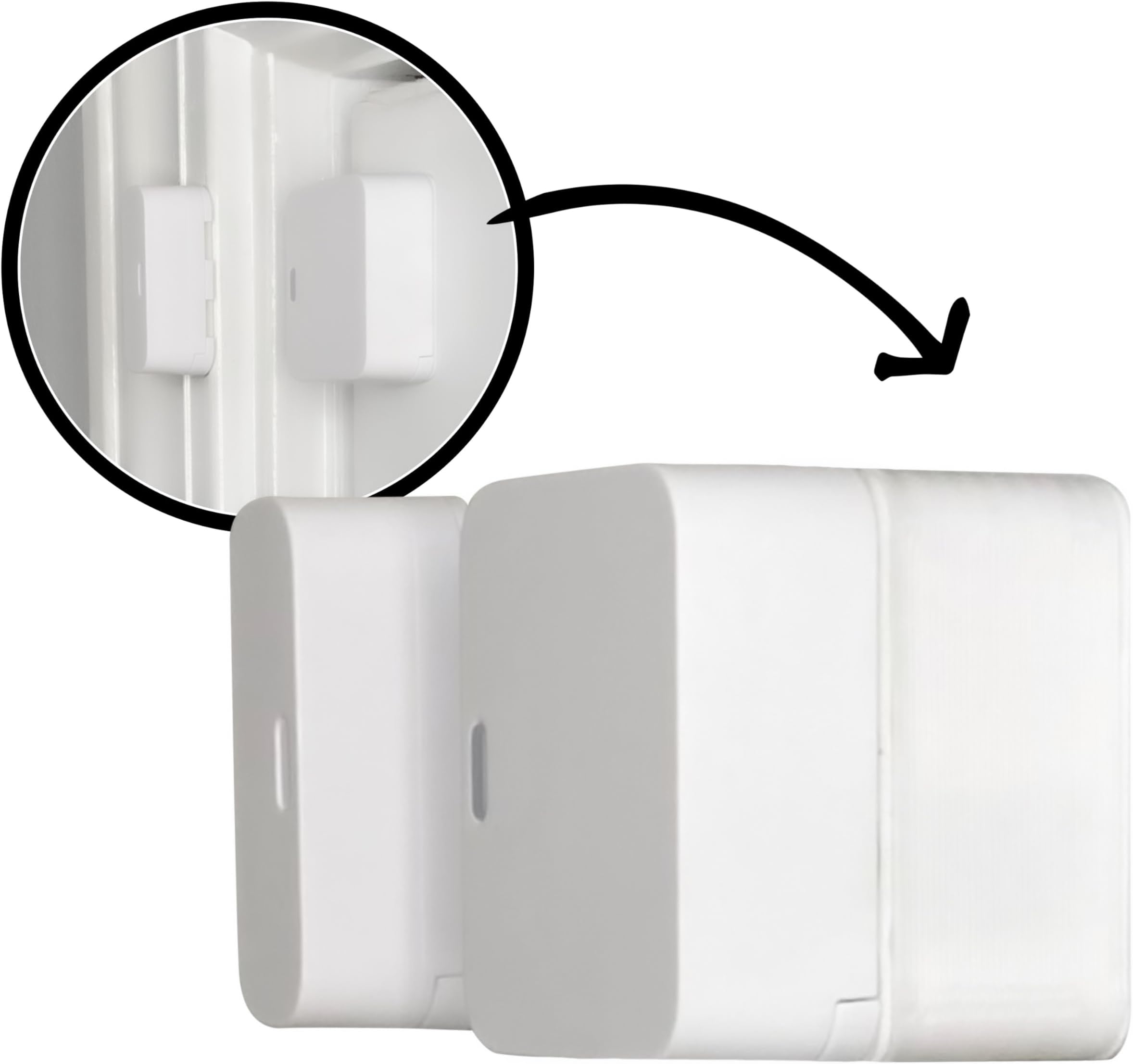 Amazon.com : SimpliSafe Entry Sensor (Pack of 4) - Window and Door ...