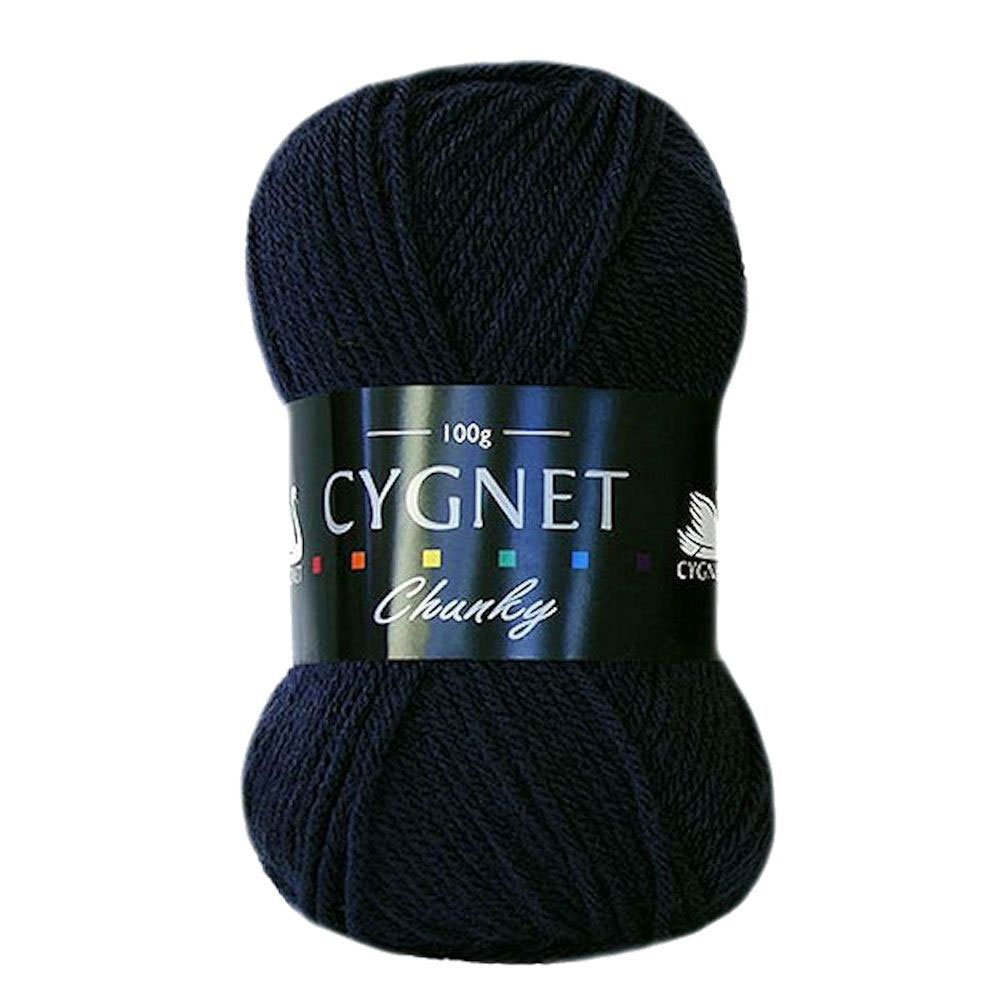 Cygnet Chunky Navy Yarn - 100g : Amazon.co.uk: Home & Kitchen